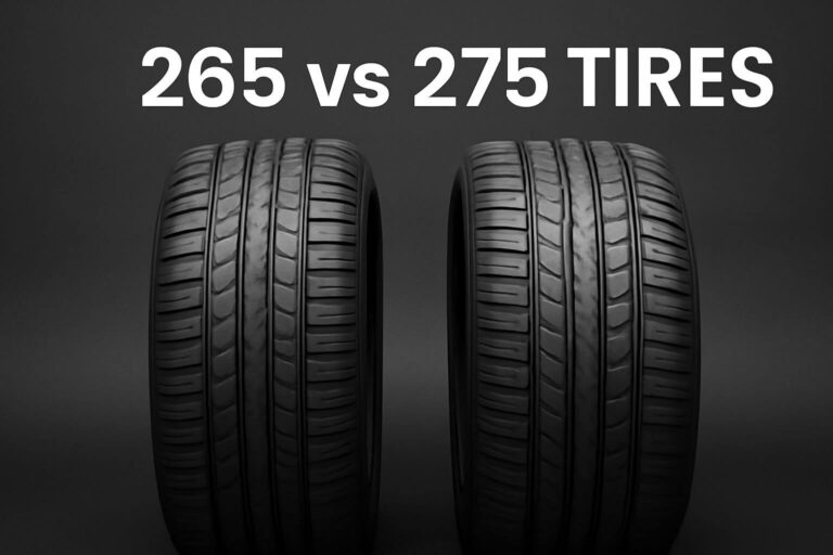 265 vs 275 Tires: Which Size is Best for Your Vehicle?