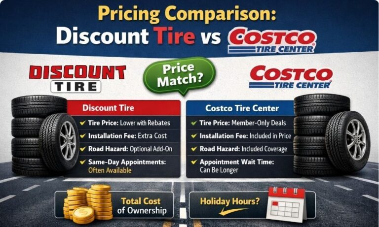 Discount Tire vs Costco: Who’s Cheaper in 2026?