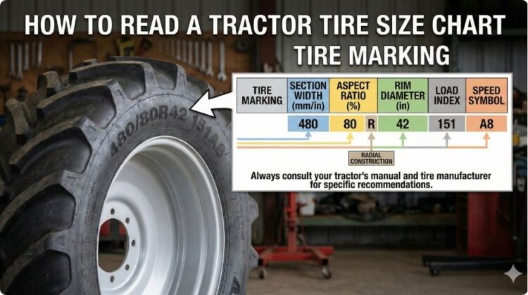 Tractor Tires Size Chart: Choose the Right Tire with Ease