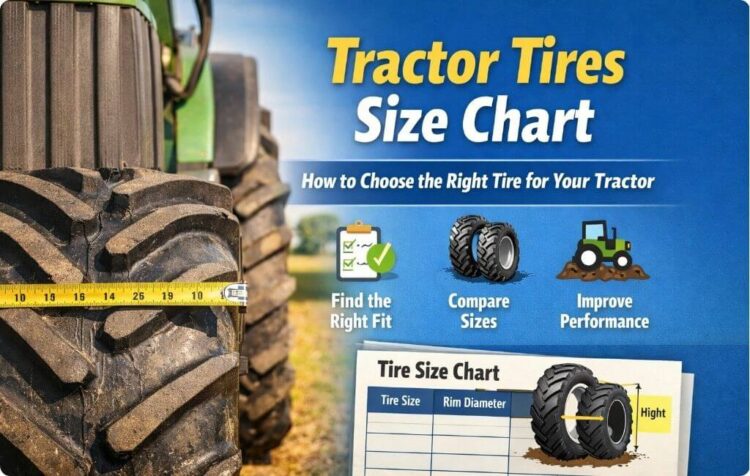 Tractor Tires Size Chart: Choose the Right Tire with Ease