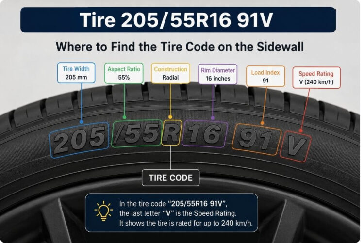 Tire Speed Rating Chart (A1 to Y): What Each Letter Means