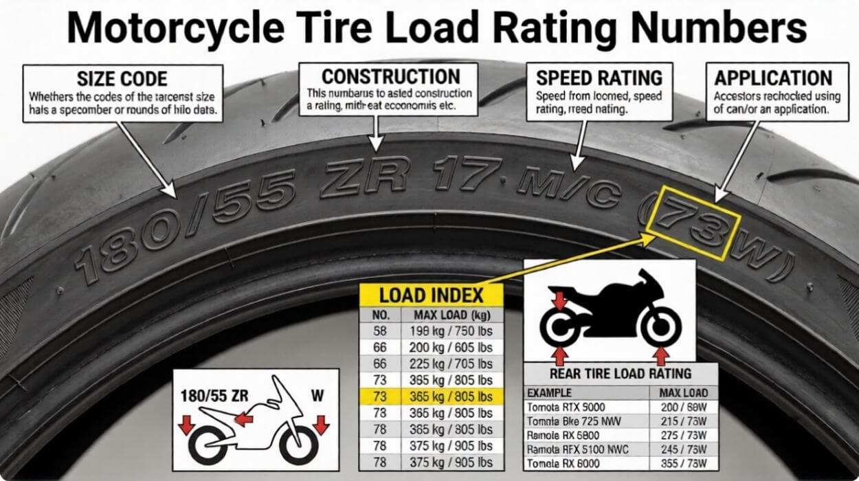 Motorcycle Tire Load Rating Chart: Your Complete 2026 Guide