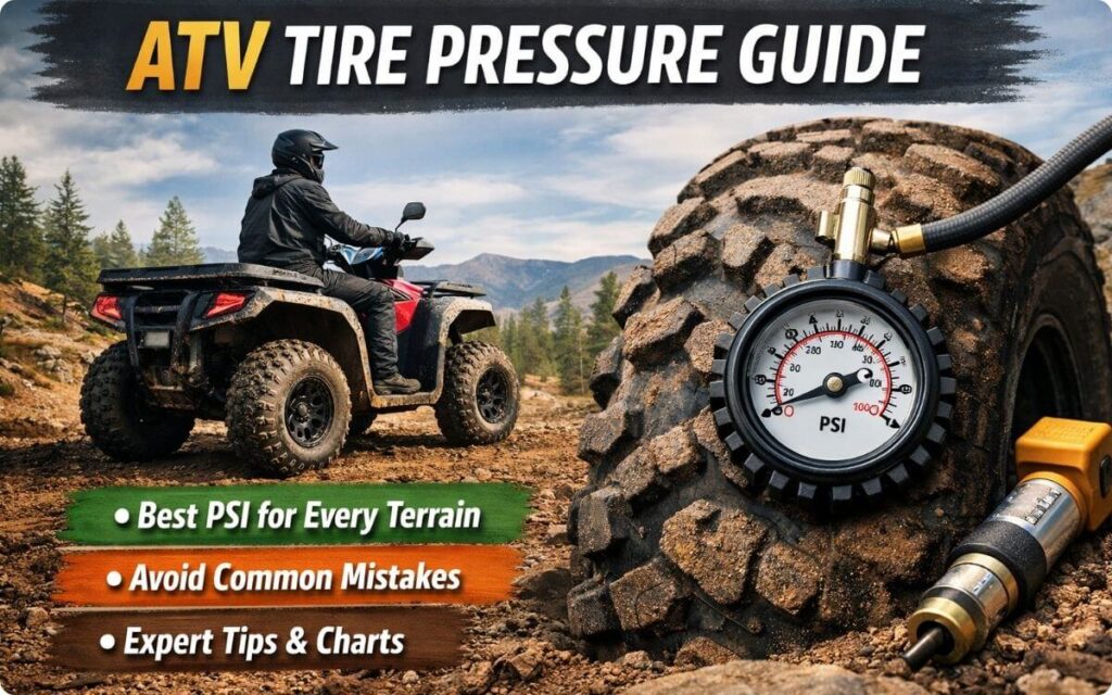 ATV Tire Pressure Chart: Find the Perfect PSI in 2026