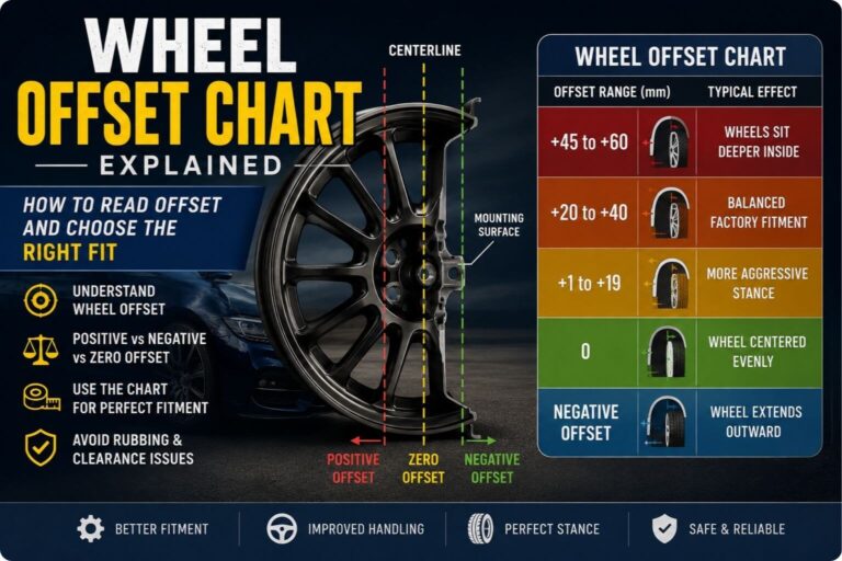 Wheel Offset Chart Explained: How to Choose the Right Fit